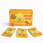 Mango flavour herbal tea sachets