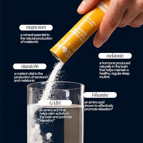 Mango flavour sleep powder blend