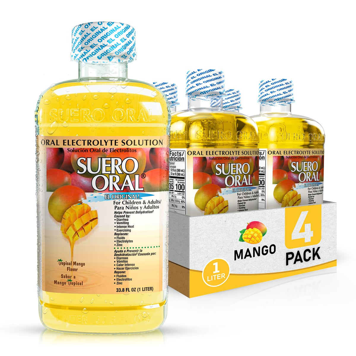 Mango flavour sports electrolyte solution