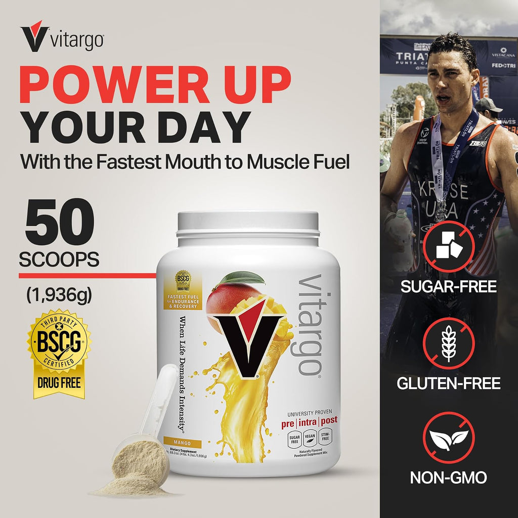 Mango flavour Vitargo post-workout supplement