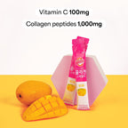 mango flavoured collagen gummies