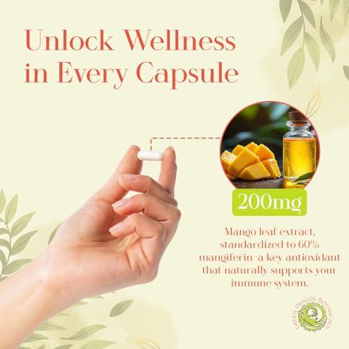Mango leaf extract for immune health