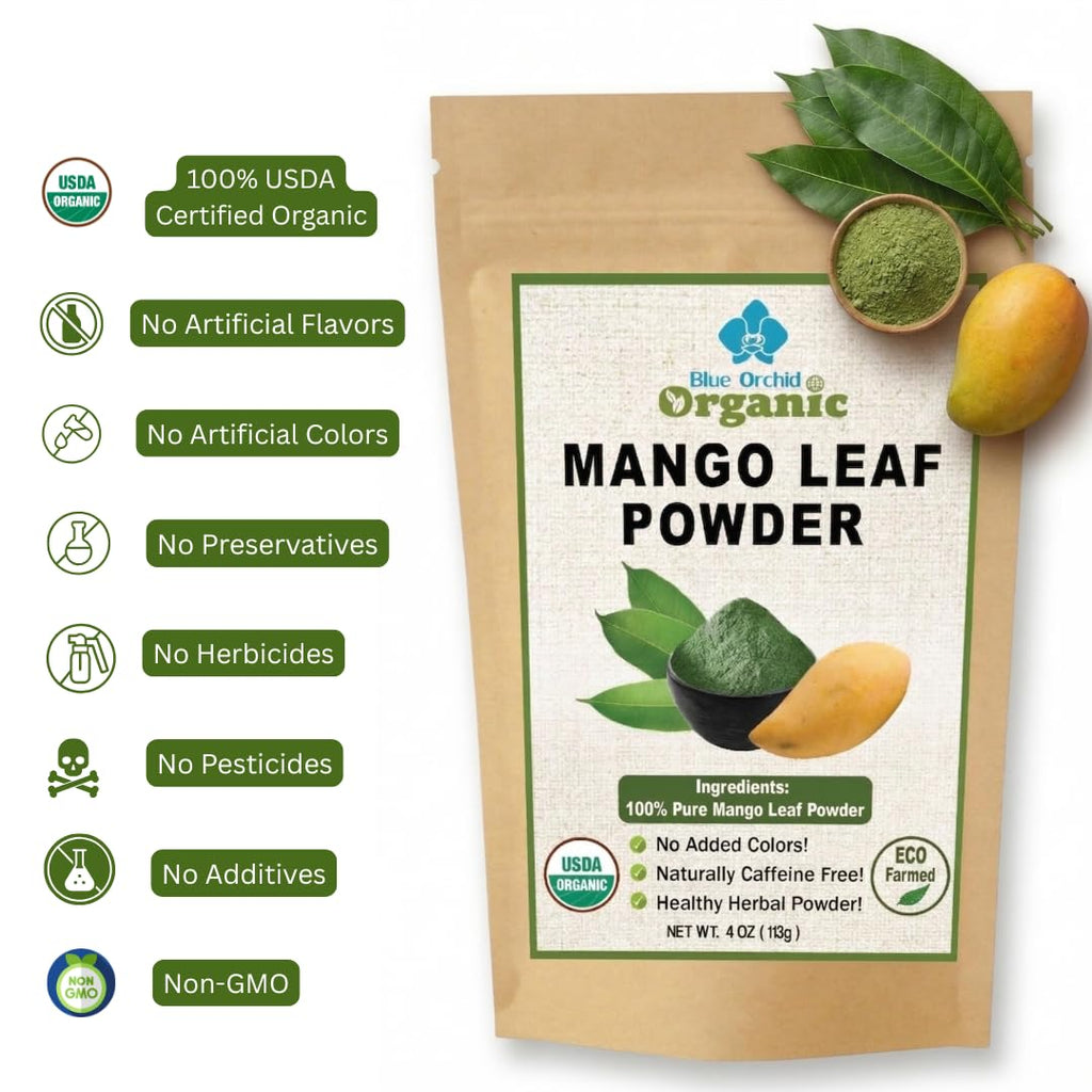 mango leaf powder for wellness