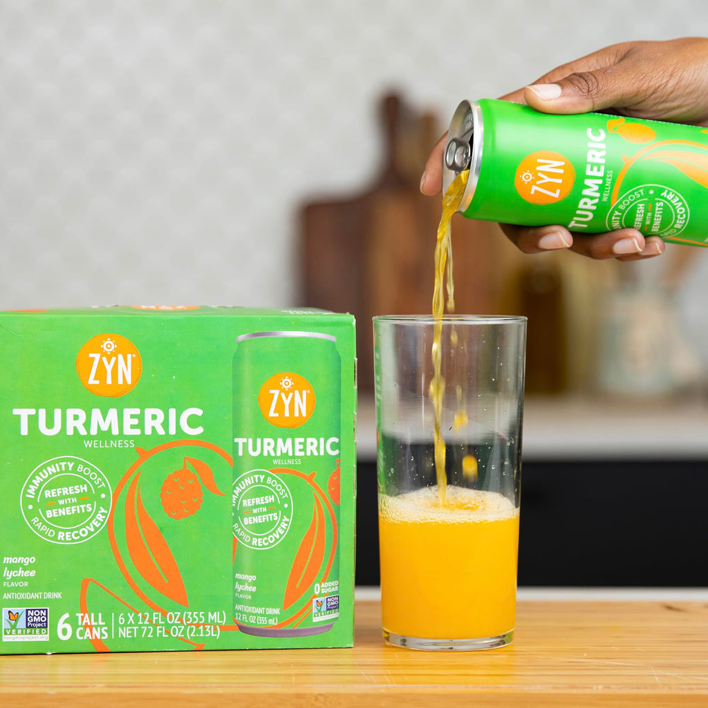 Mango lychee flavour turmeric supplement