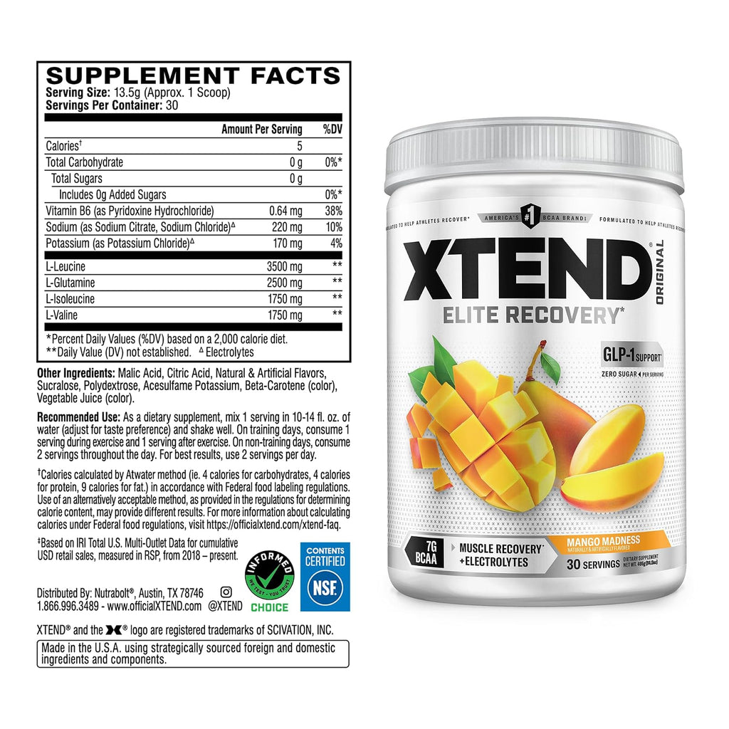 Mango Madness BCAA for workouts