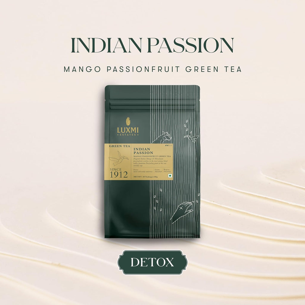 Mango passionfruit green tea blend
