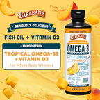 Mango peach omega 3 fish oil