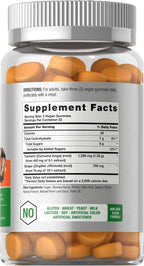 Mango peach turmeric curcumin supplements