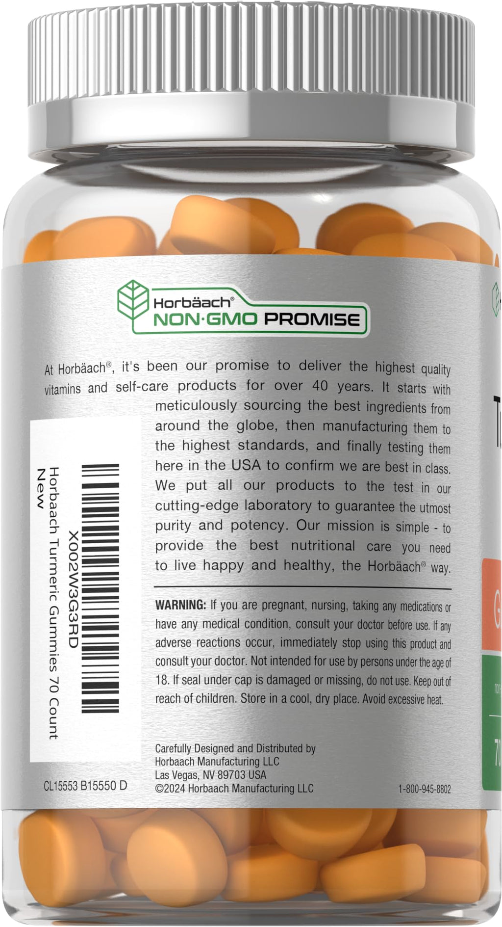 mango peach turmeric gummy vitamins