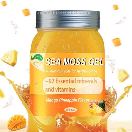 Mango pineapple flavor sea moss gel