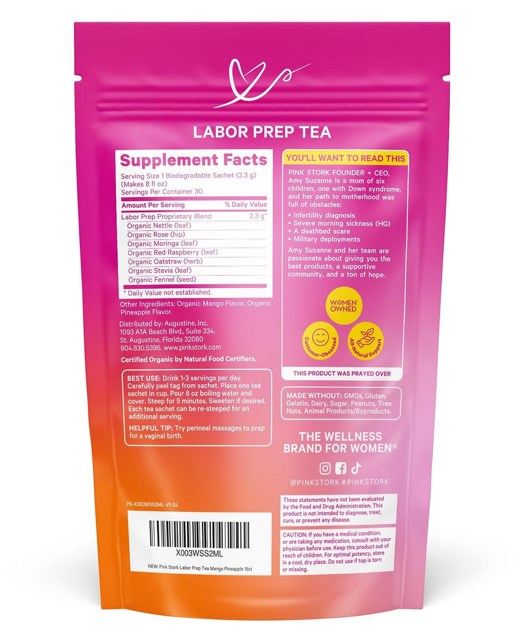 mango-pineapple herbal tea blend