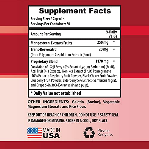 mangosteen extract for antioxidant power
