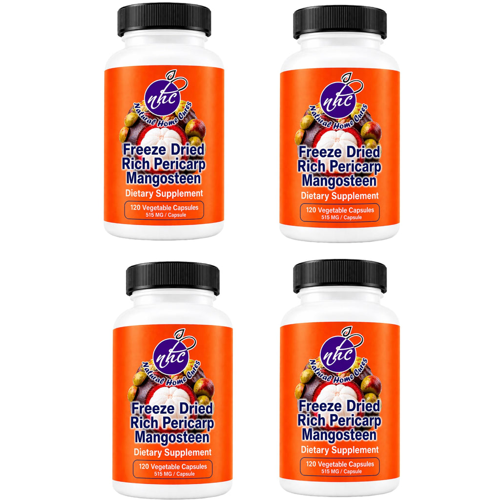 Mangosteen supplement capsules for wellness