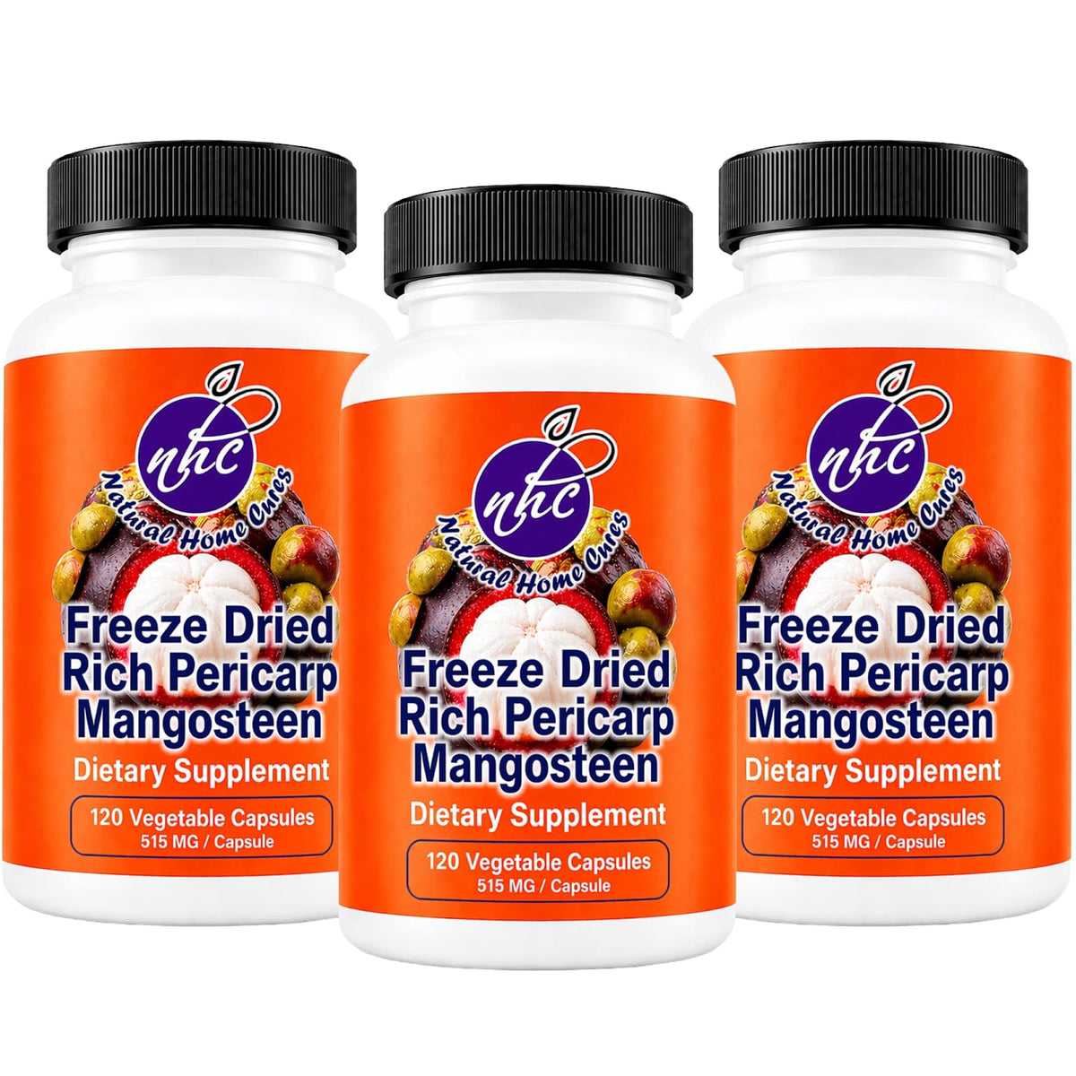 Mangosteen vegan capsules for wellness