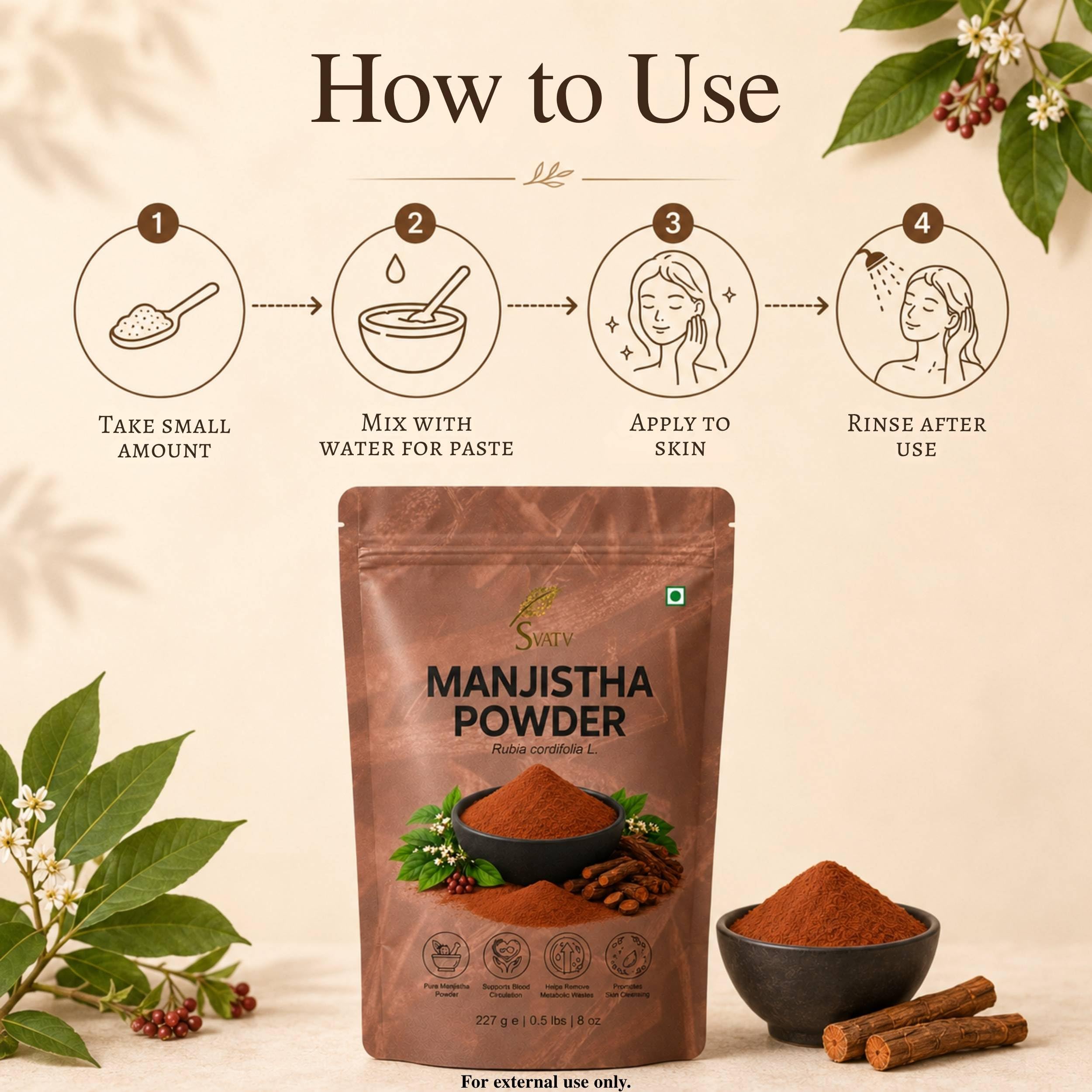 manjishtha powder for skin hydration