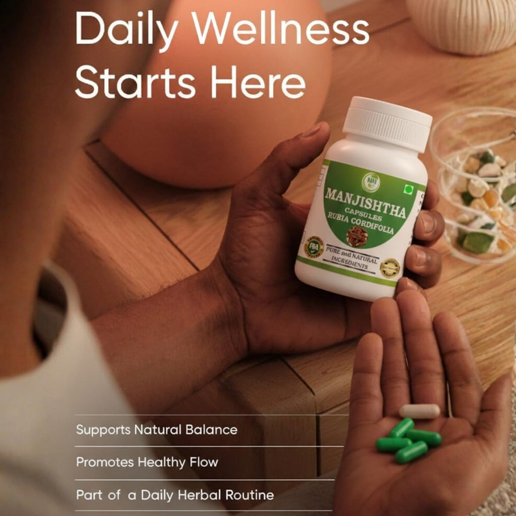 manjishtha vegan capsules for wellness