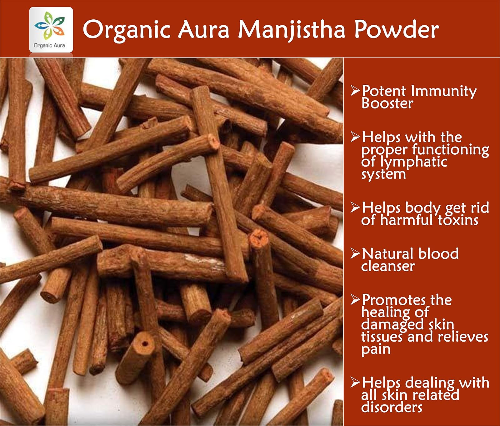 Manjistha powder for vibrant complexion
