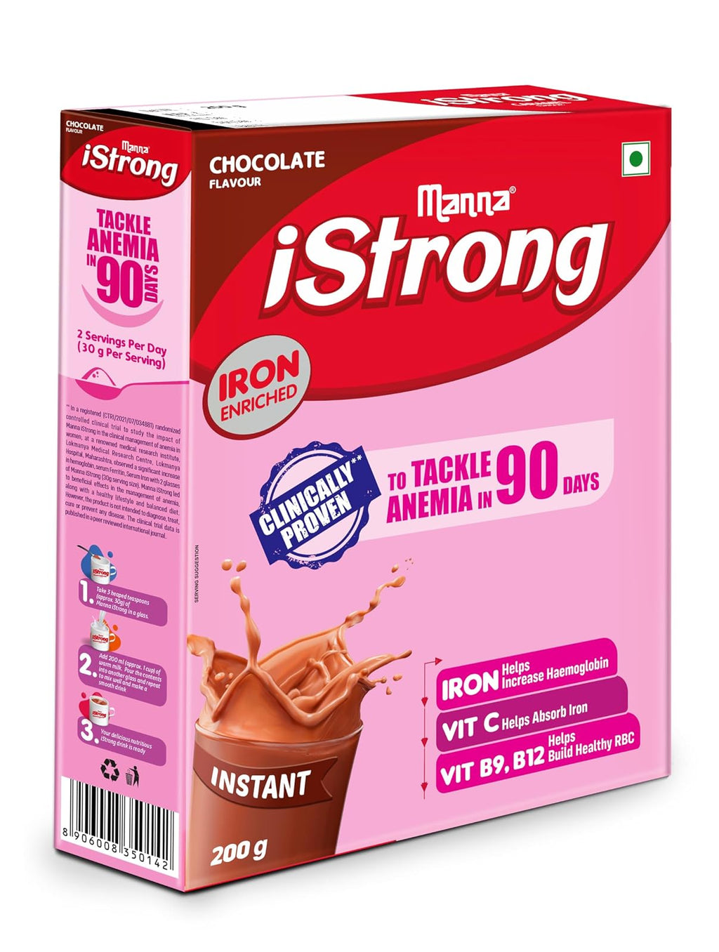 Manna health drink for women