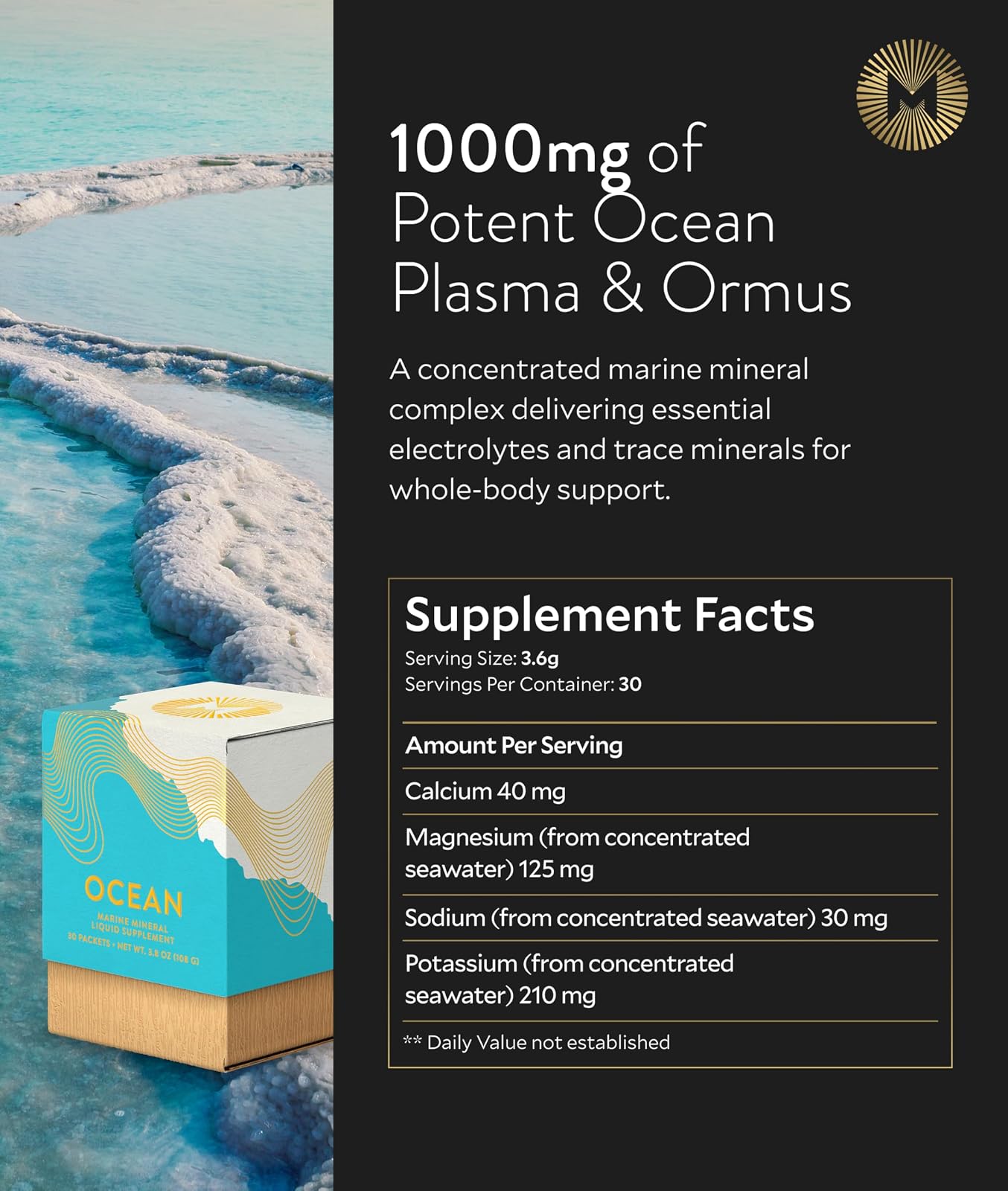 Manna Vitality trace minerals for health