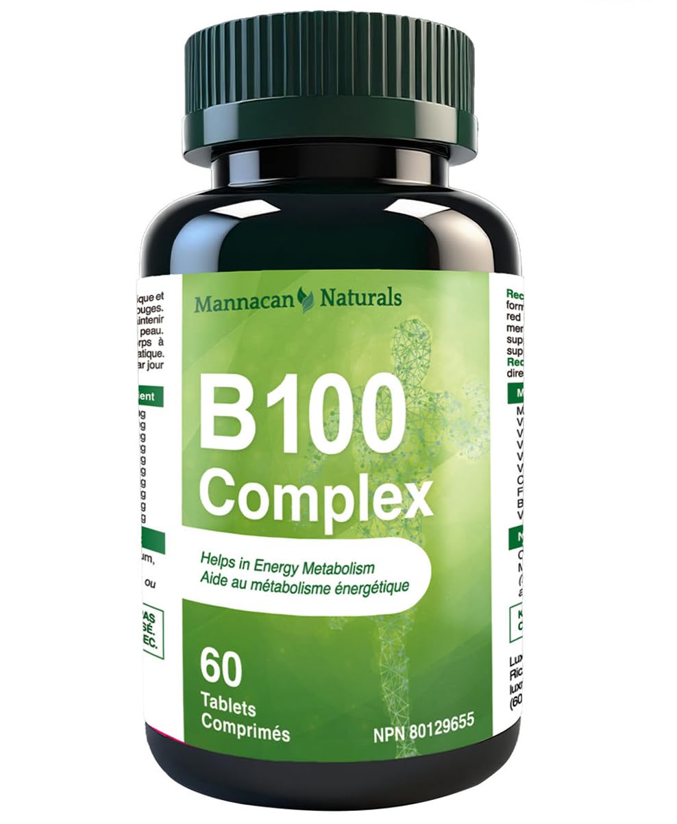 Mannancan Naturals B100 vitamin benefits