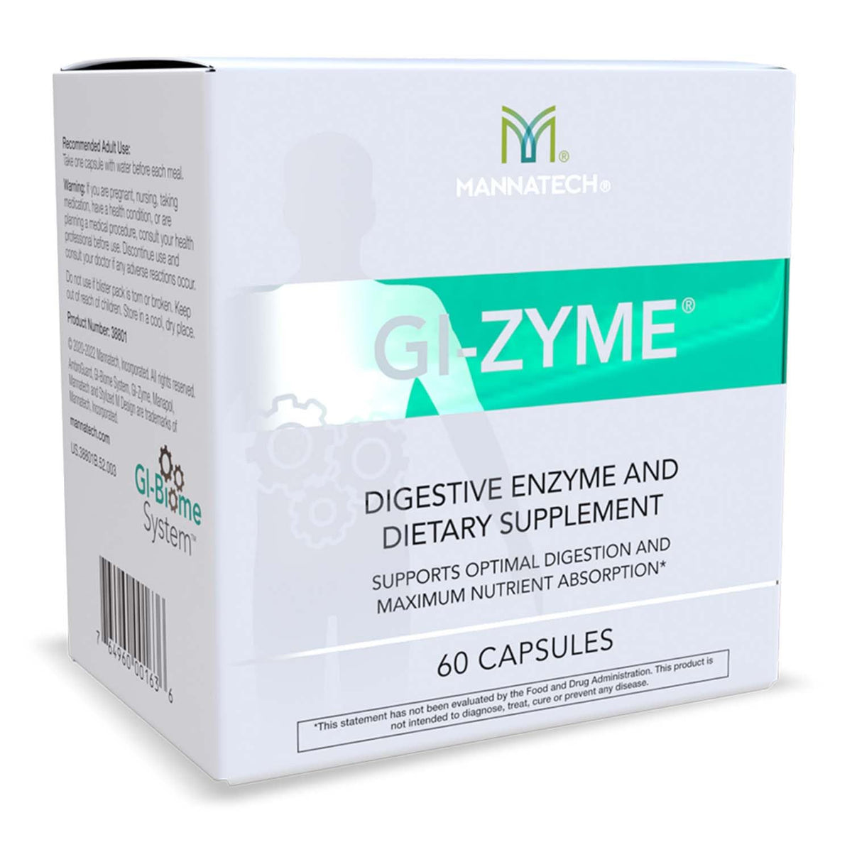 Mannatech GI-Zyme digestive enzyme capsules