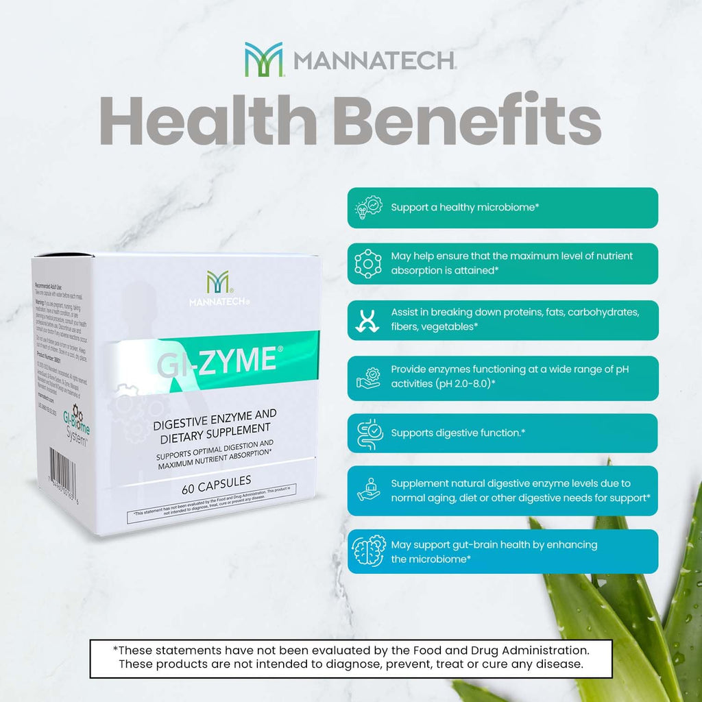 Mannatech GI-Zyme for gut wellness