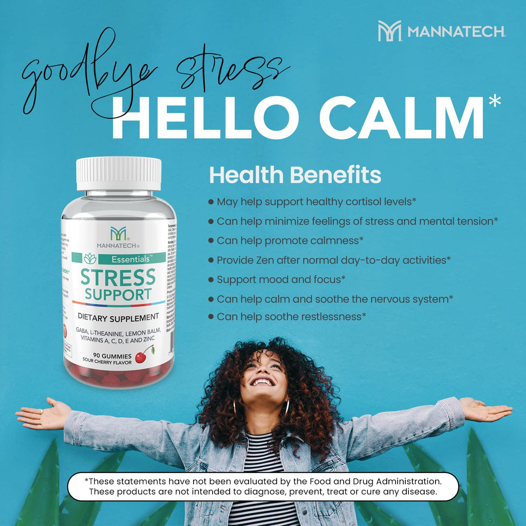 Mannatech gummies for daily stress management
