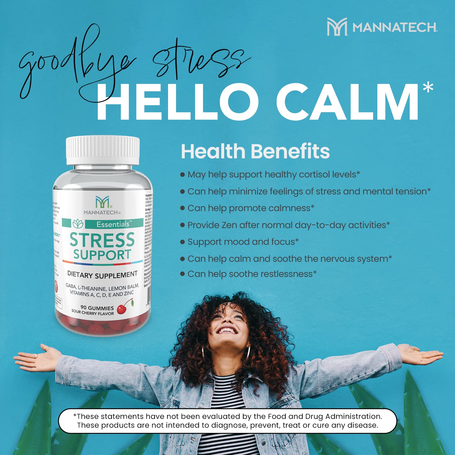 Mannatech gummies for daily stress management