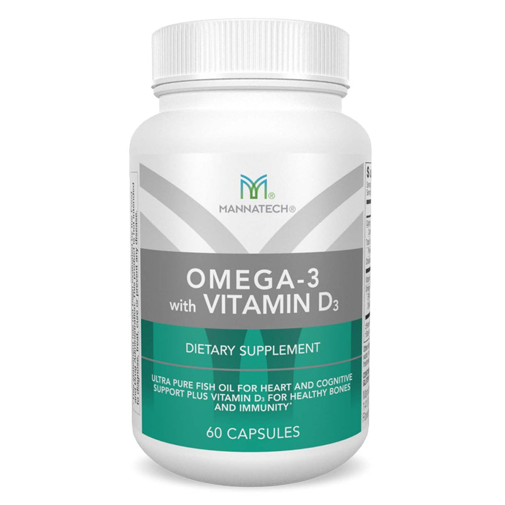 Mannatech Omega-3 softgels with Vitamin D3