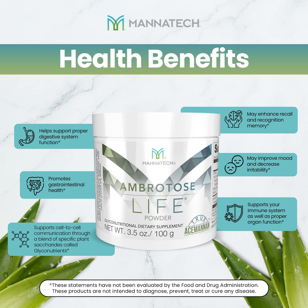 Mannatech powder for digestive health