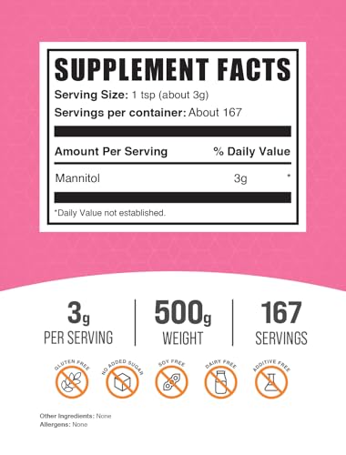 Mannitol Powder multivitamin for active lifestyles