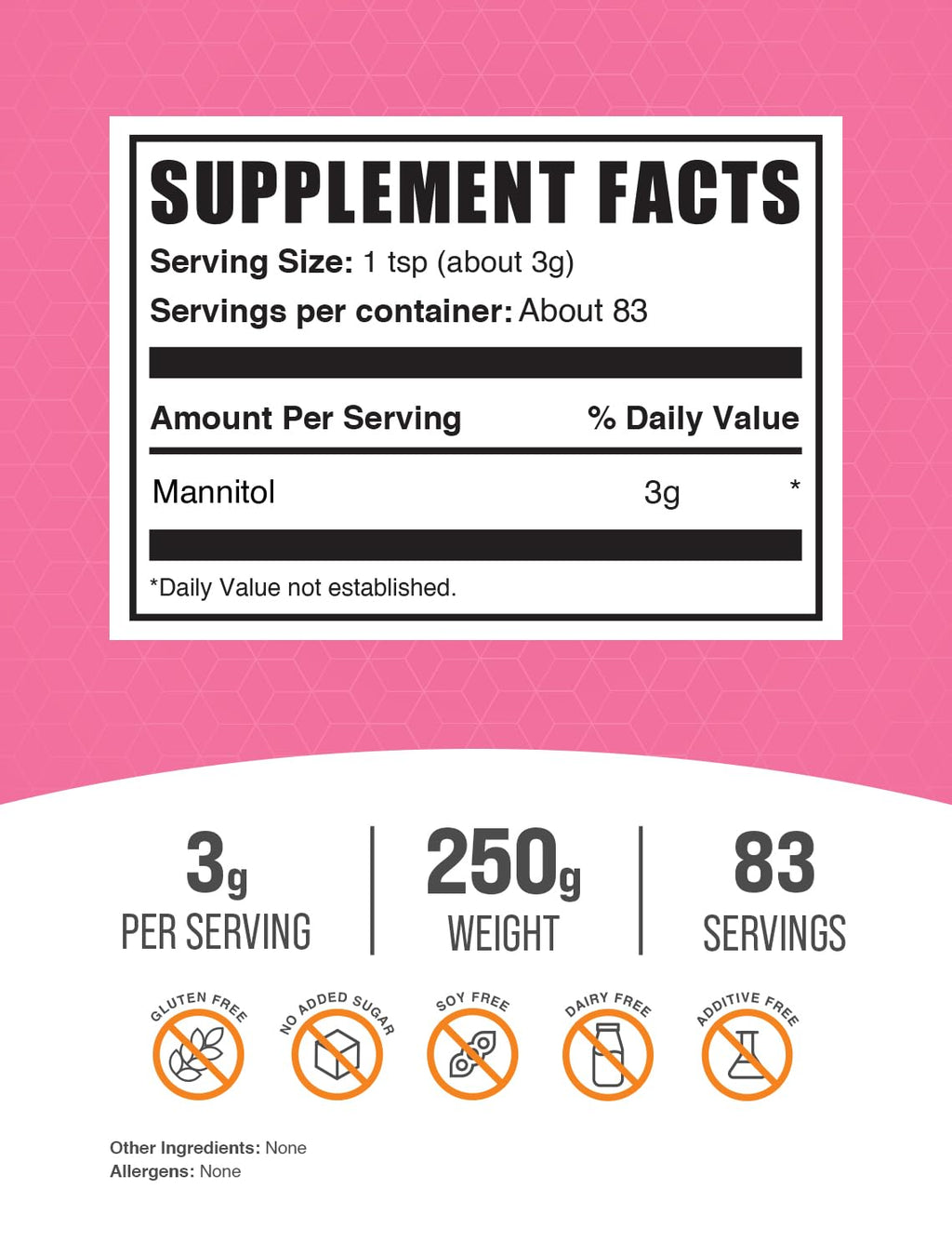 Mannitol Powder multivitamin for women