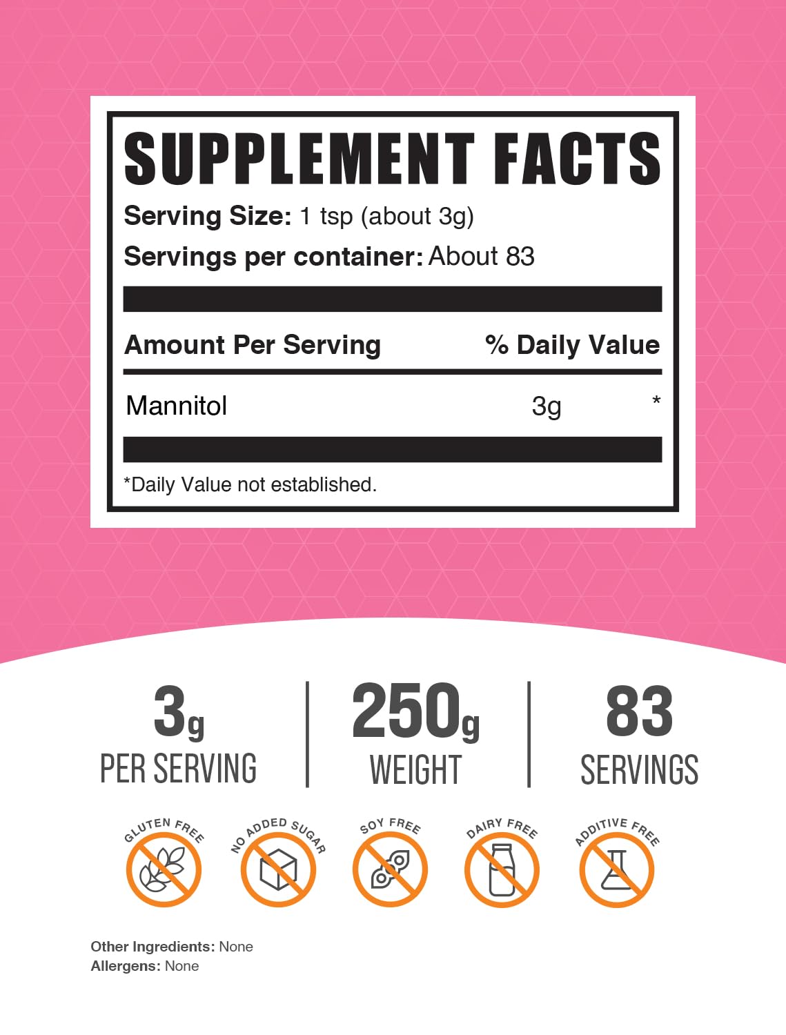 Mannitol Powder multivitamin for women