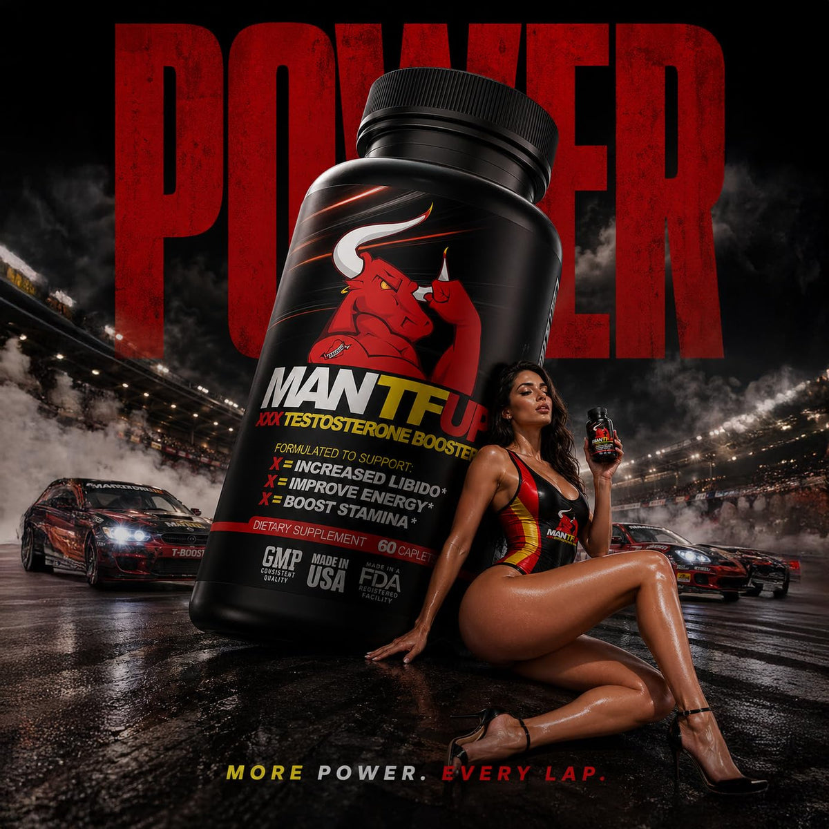 MANTFUP multivitamins for overall health