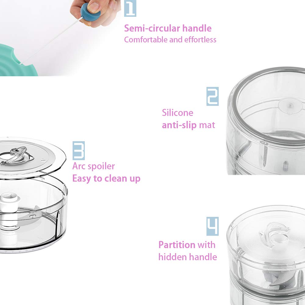 manual garlic chopper for fresh ingredients