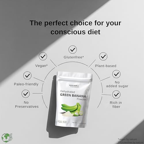 MANUBOLU banana powder for gut health
