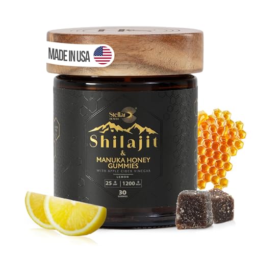 Manuka honey gummies with apple cider vinegar