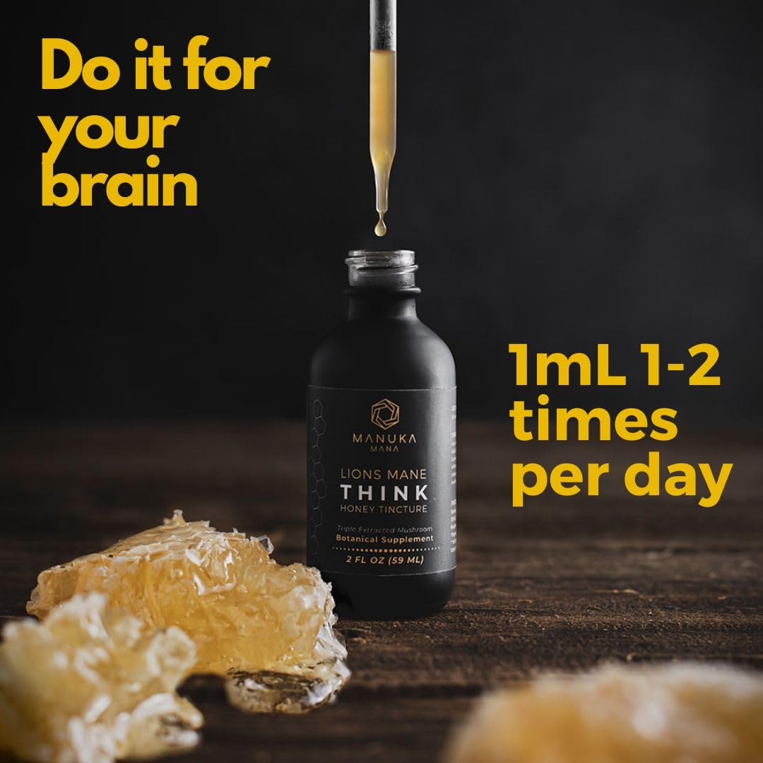 Manuka honey infused mushroom supplement