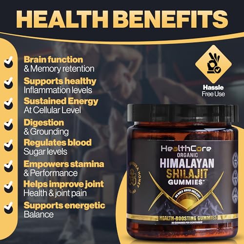 manuka honey sweetened shilajit gummies