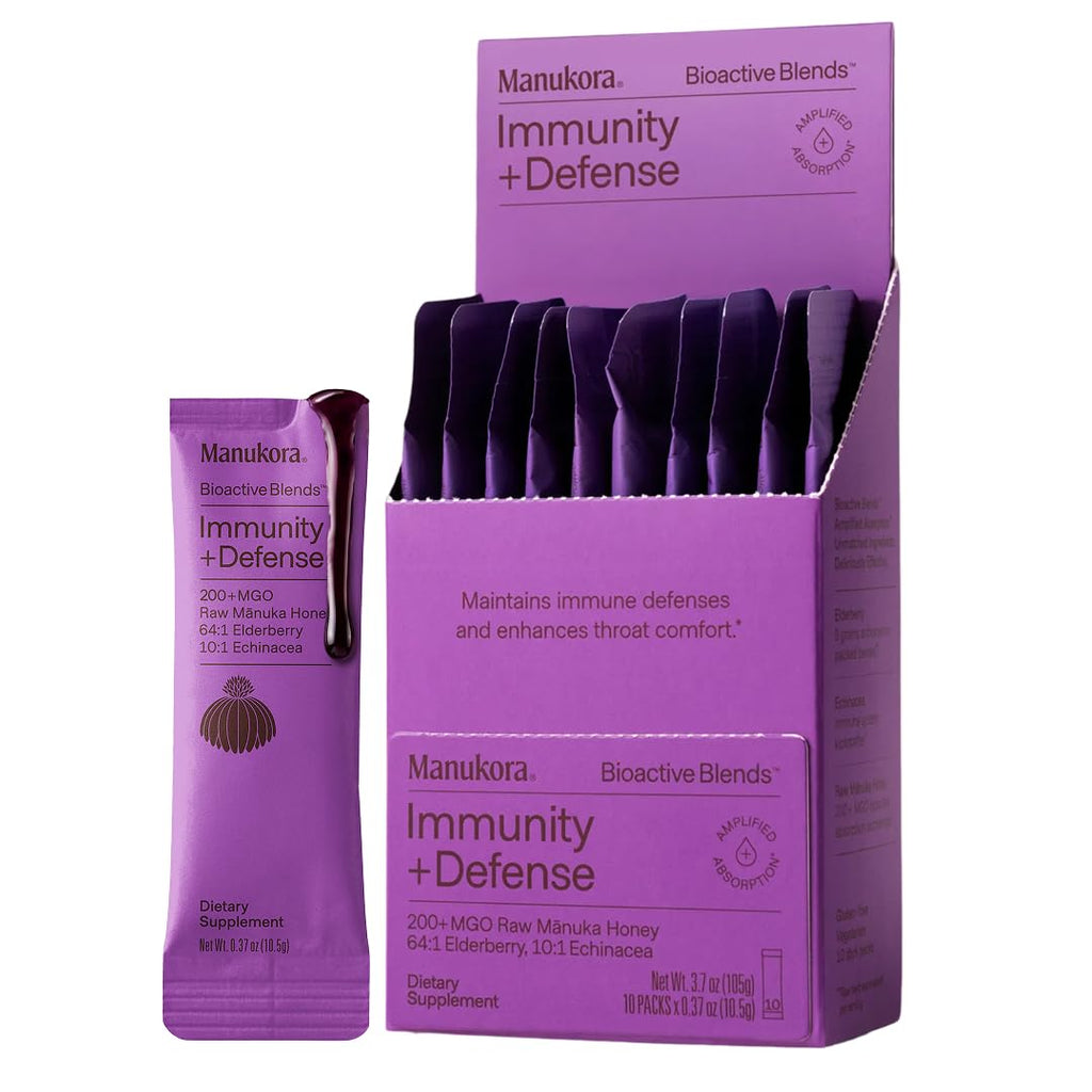 Manukora elderberry immunity support