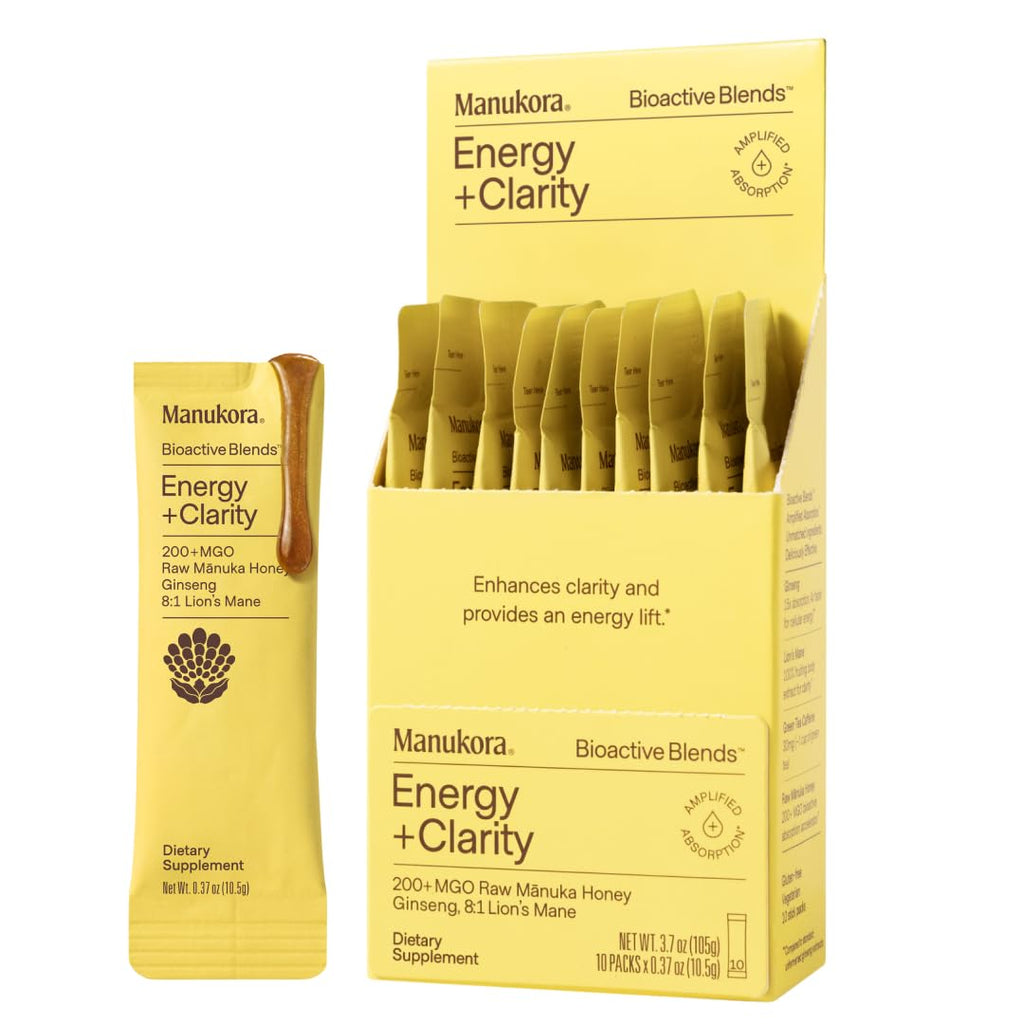 Manukora ginseng energy supplement