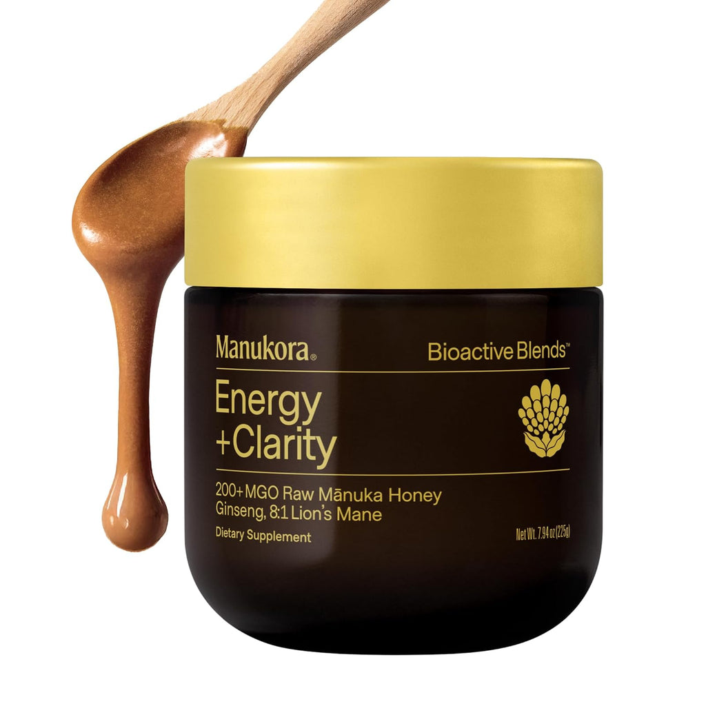 Manukora ginseng honey for energy
