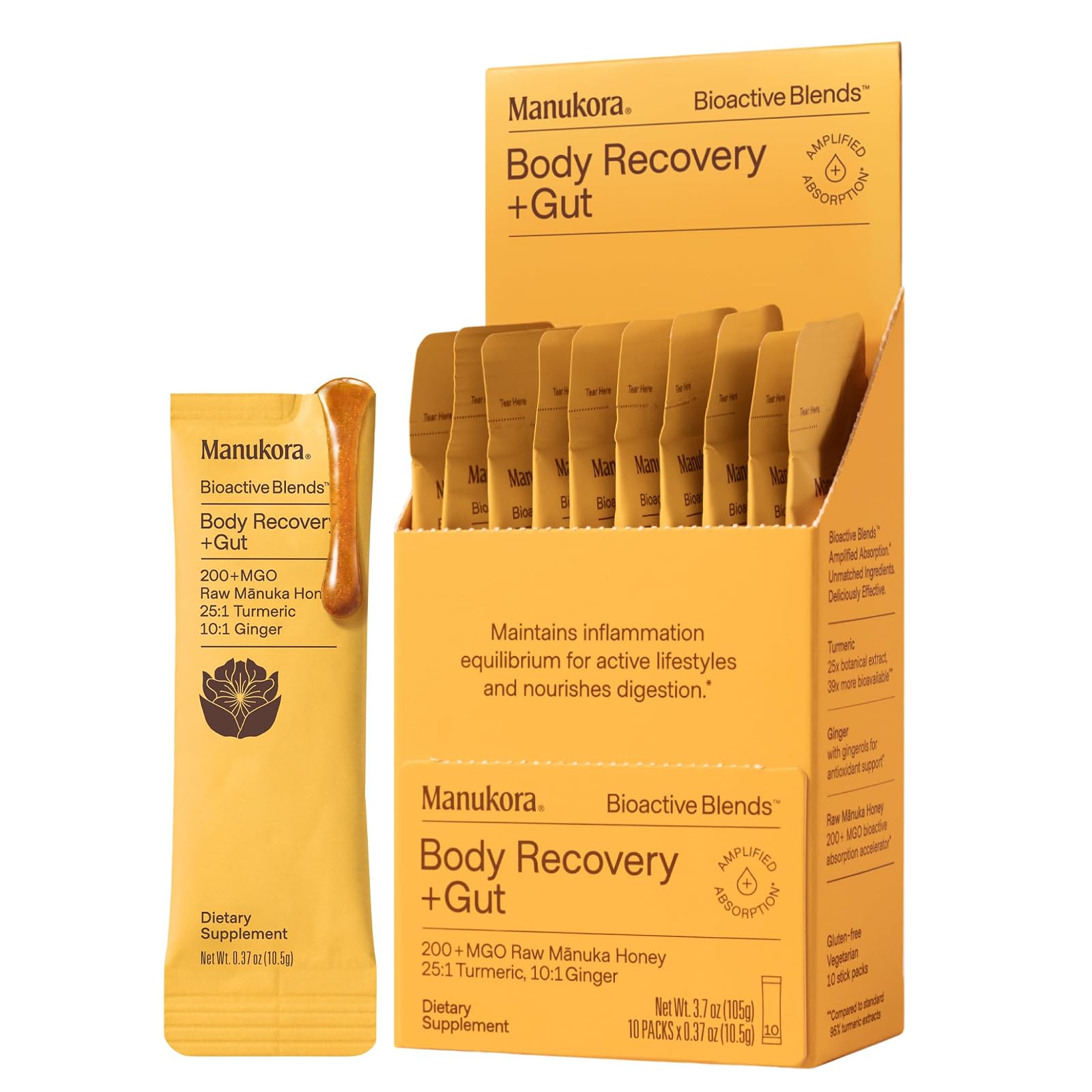 Manukora turmeric and ginger benefits