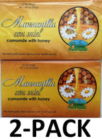 Manzanilla chamomile tea with honey