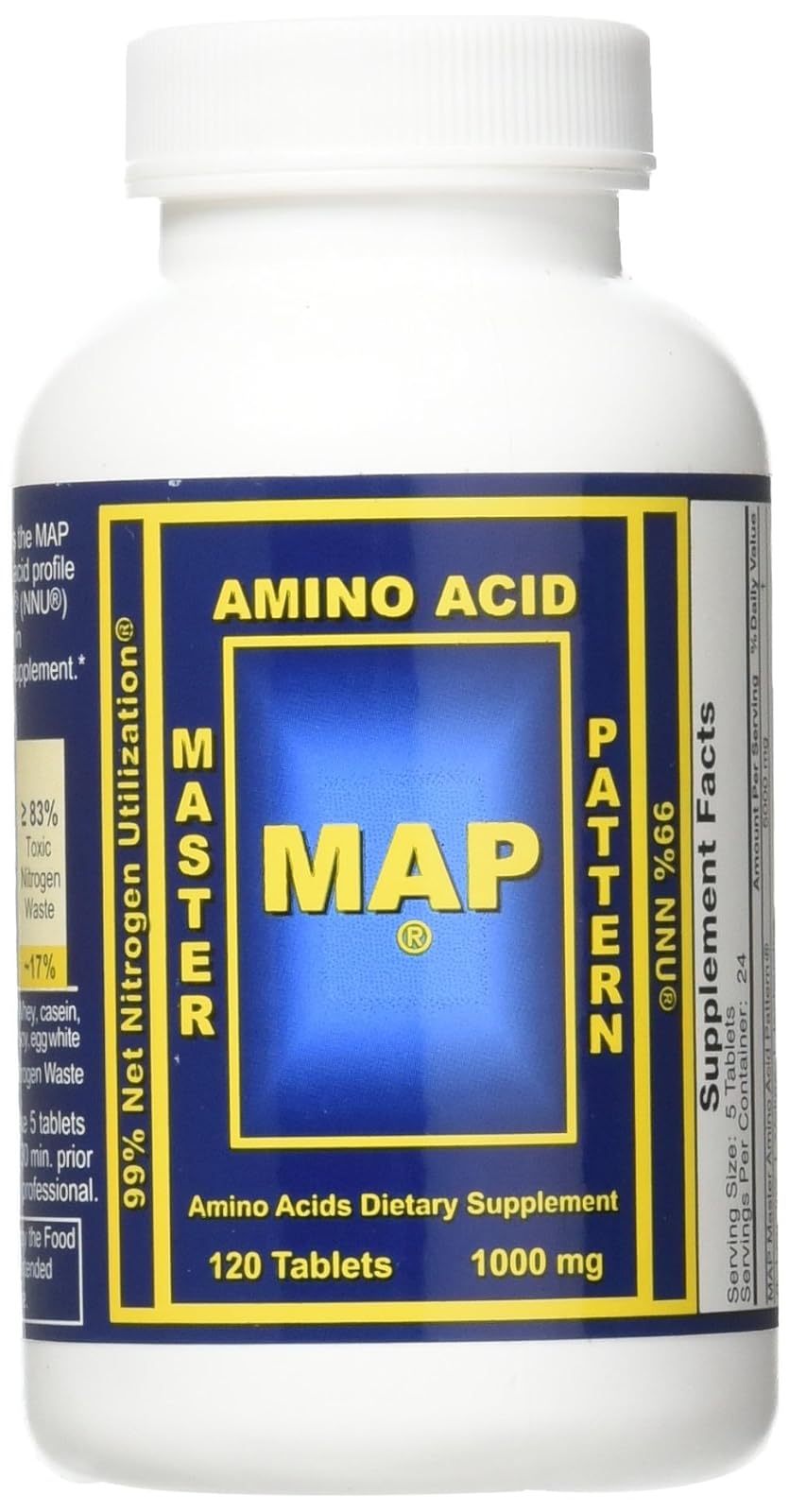 Map BCAA amino acid tablets