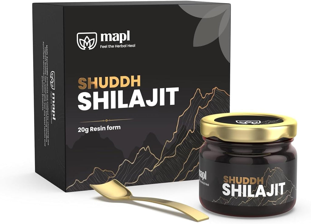 MAPL pure shilajit resin benefits