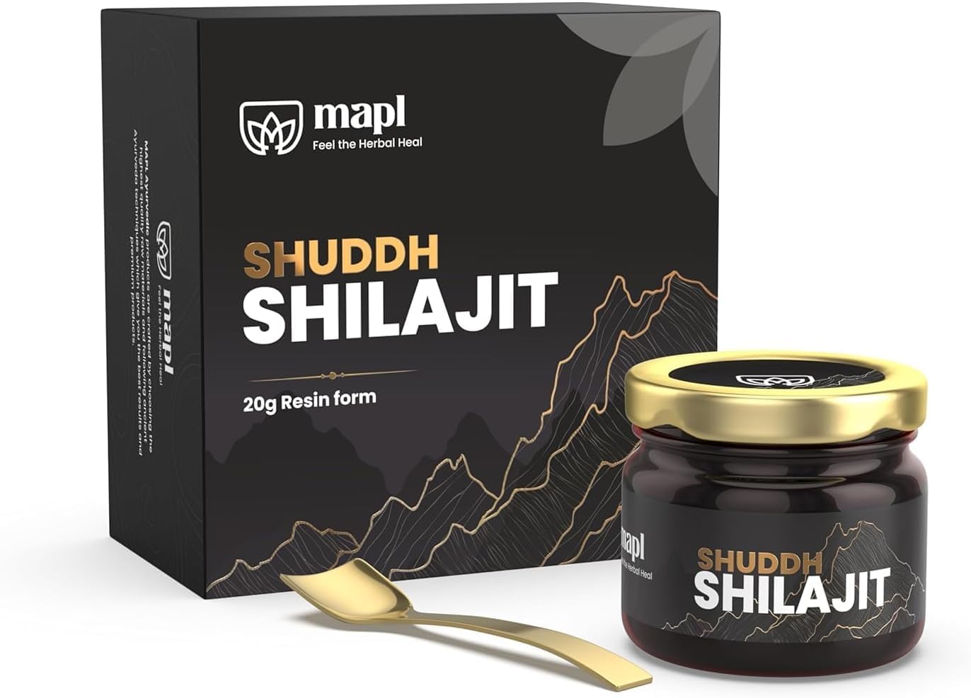 MAPL pure shilajit resin benefits