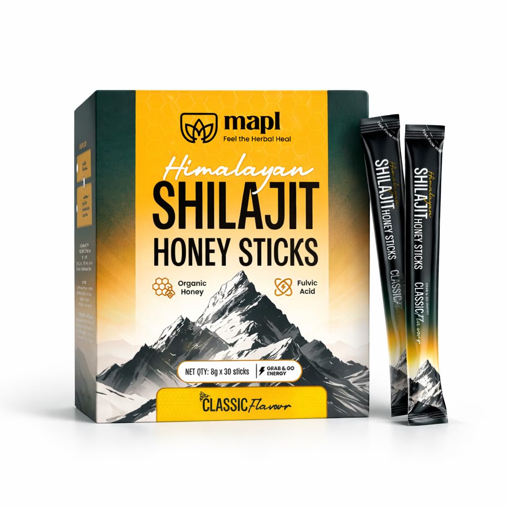 MAPL Shilajit honey sticks pack