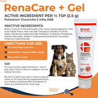 Maple flavour potassium gluconate gel