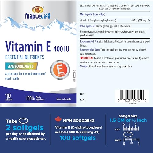 MapleLife softgels for easy supplementation